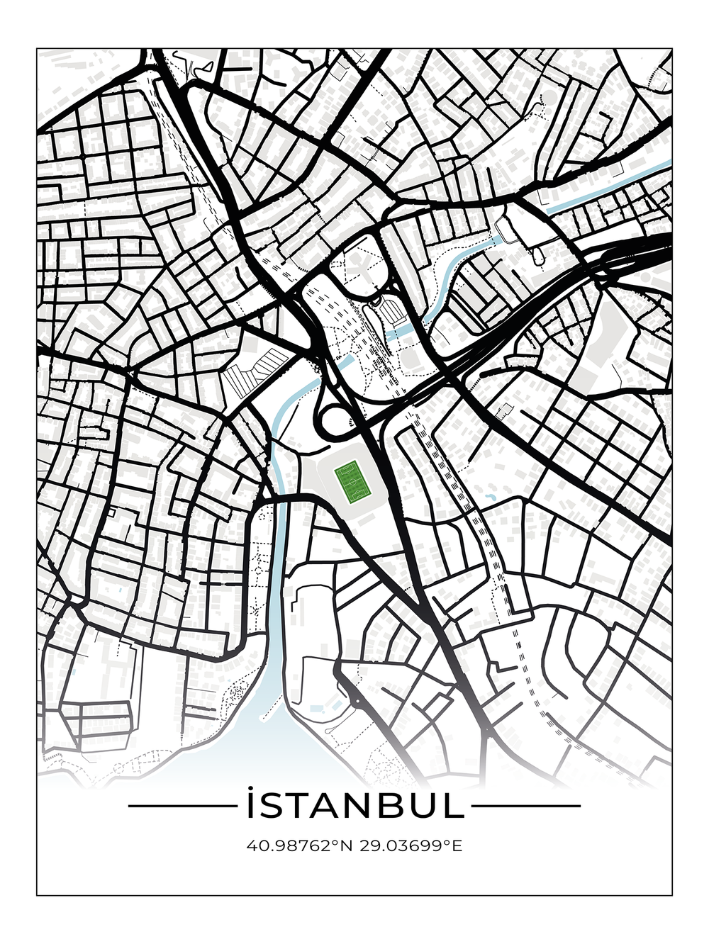 Stadion Poster Istanbul - Ulker Fenerbahce Sukru Saracoglu Stadium